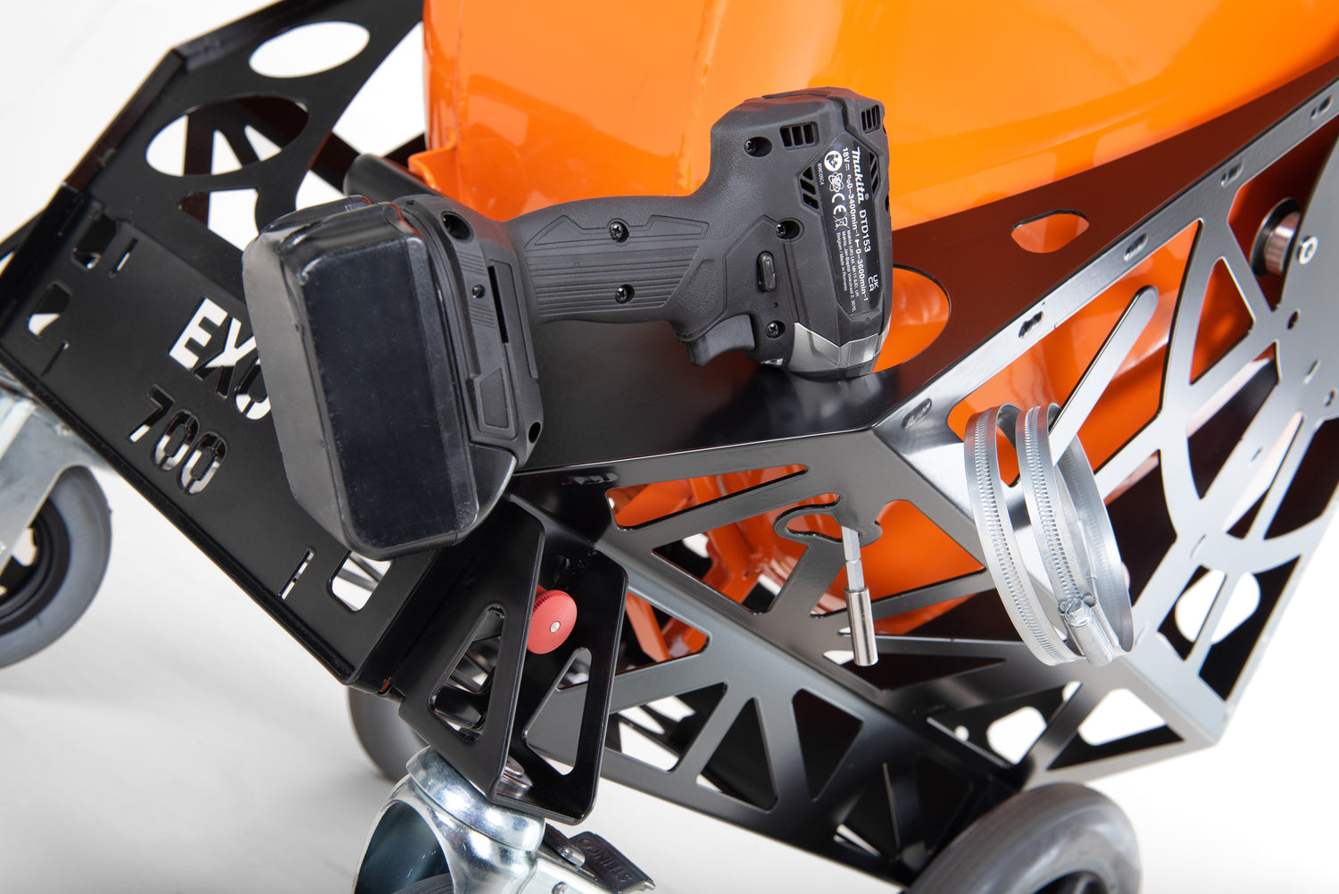 SacPro EXO 700 Inversion Drum – Drain Gear | Powered by APS